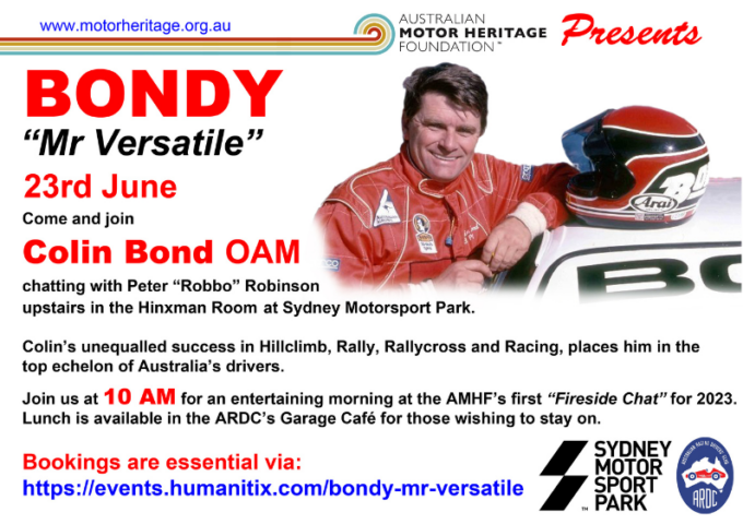 Fireside chat with Colin Bond – 23 June 2023