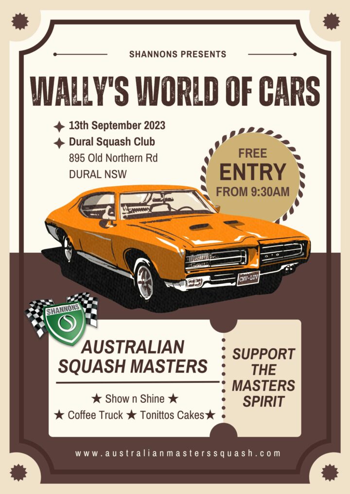 Wally’s World of Cars – 13 September – Australian Motor Heritage Foundation