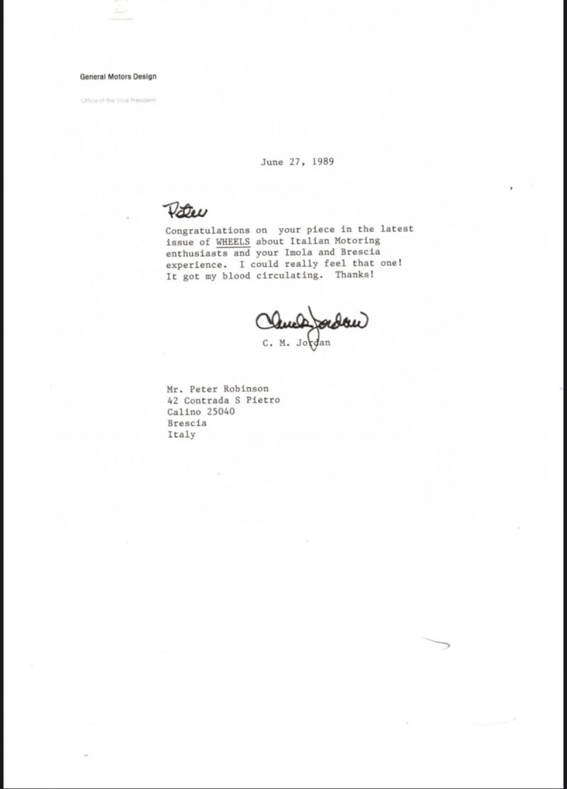 Chuck Jordan: the Chrome Cobra